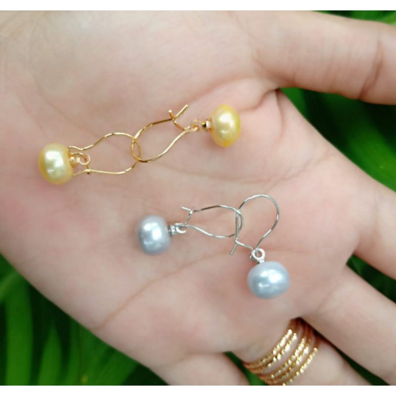 Jual Anting mutiara air tawar asli lombok | Shopee Indonesia