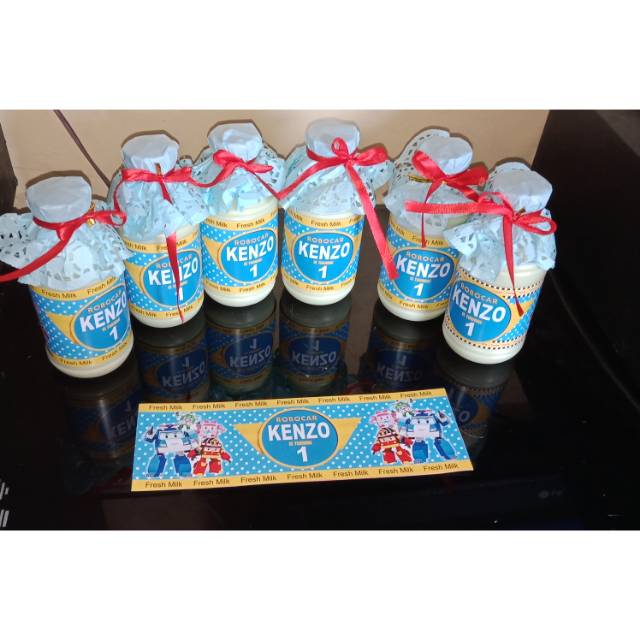 Jual Label susu botol ulang tahun | Shopee Indonesia