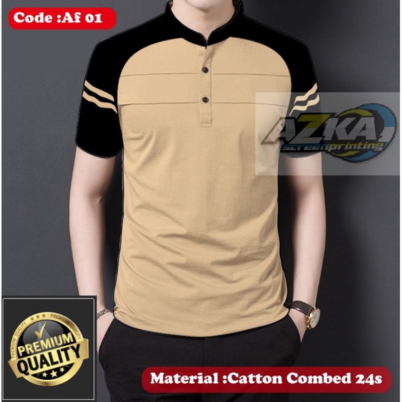 Jual KAOS KERAH MODEL RAGLAN PRIA, KAOS KERAH SHANGHAI MODEL RAGLAN ...