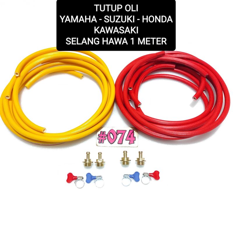 Jual [COD] SELANG HAWA TUTUP OLI 1 METER SELANG HAWA KUNING DAN MERAH ...
