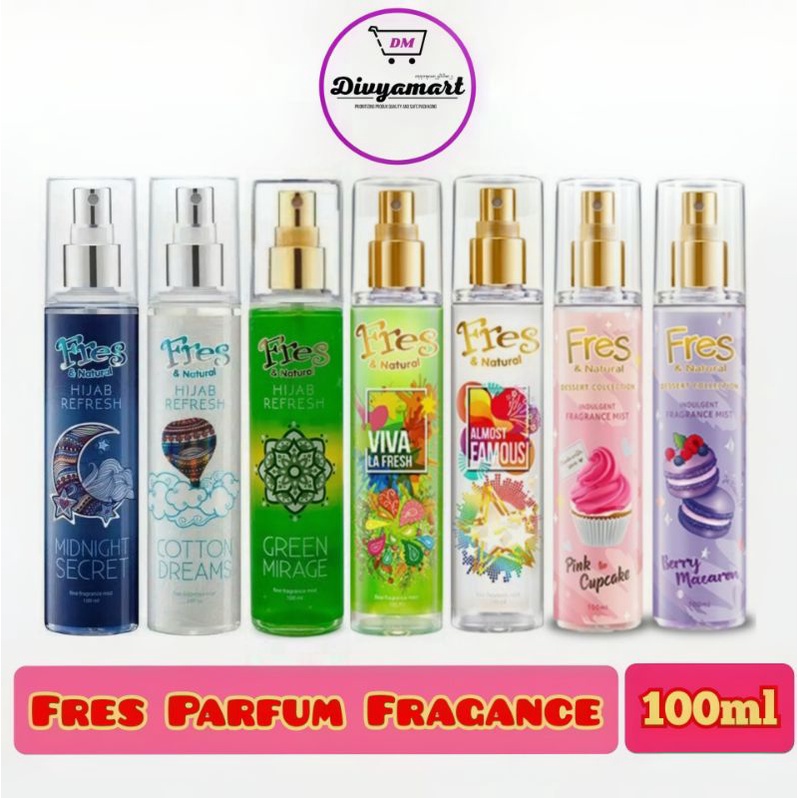 Jual Fres and Natural Hijab Refresh Body Mist Perfume Fragance (fresh ...