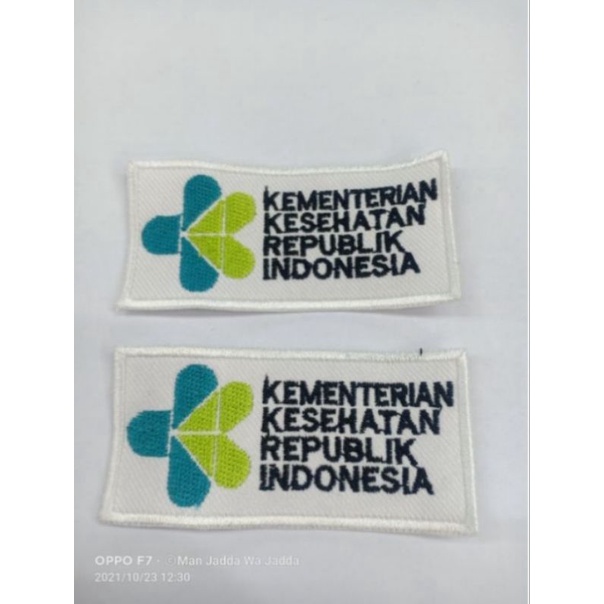 Jual BEDG LOGO KEMENKES RI KEMENTERIAN KESEHATAN RI | Shopee Indonesia