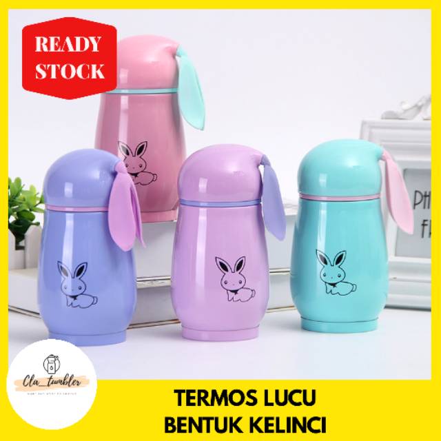 Jual Termos Kelinci 350ml / Botol Minum Thermos Buntut Kelinci ...