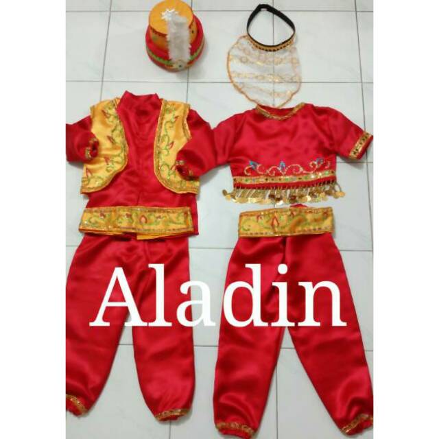 Baju adat Disney Aladin anak tk | Shopee Indonesia