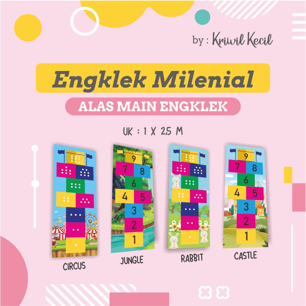 Jual Engklek | Alas Main | Mainan Tradisional | Sonda Manda,Tapak ...