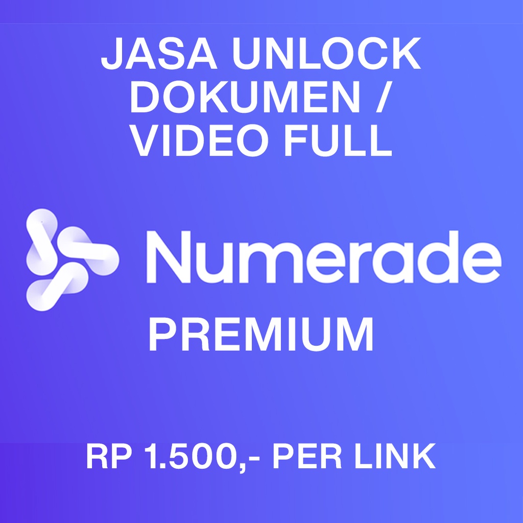 Jual Unlock Numerade Premium (Dokumen / Full Video) | Shopee Indonesia
