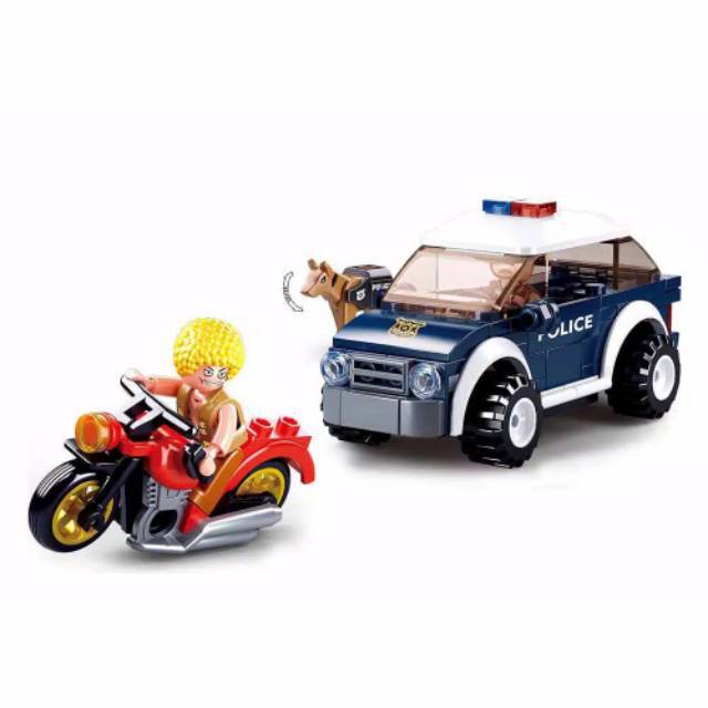 Jual Lego Mobil Polisi dan Penjahat - Brick Police Car B0650 | Shopee ...
