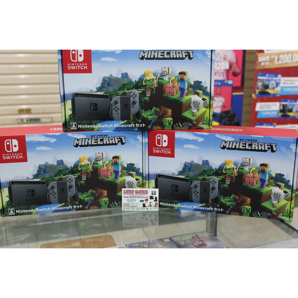 Jual Nintendo Switch Console Minecraft | Shopee Indonesia