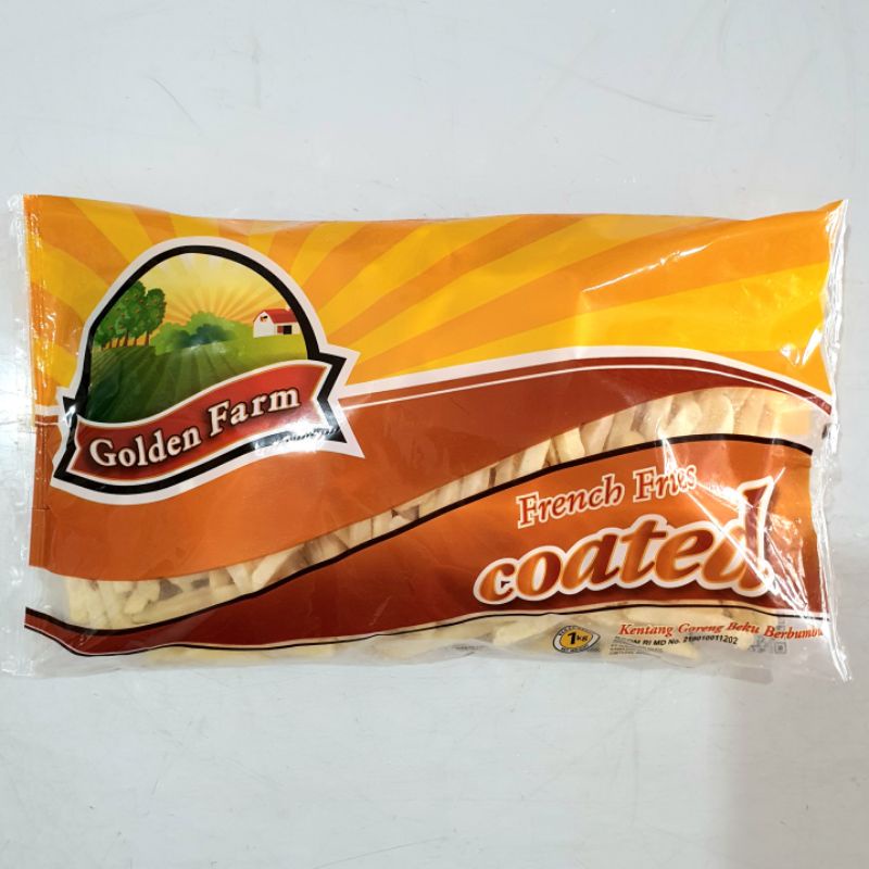 Jual Golden Farm Kentang Coated Shoestring 1kg | Shopee Indonesia
