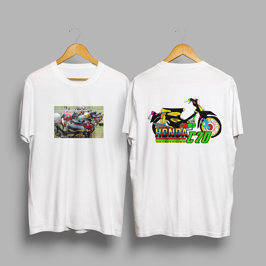 Jual Baju kaos sablon custom satuan foto gambar desain suka suka sablon ...