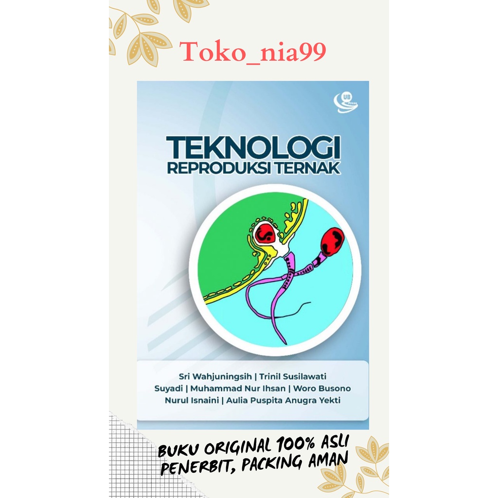 Jual Buku Original Teknologi Reproduksi Ternak PRODUK ORI UB PRESS | Shopee Indonesia