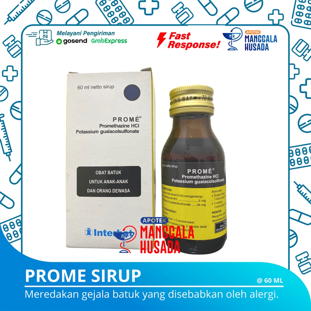 Jual PROME SIRUP OBAT BATUK ANAK DAN DEWASA | Shopee Indonesia