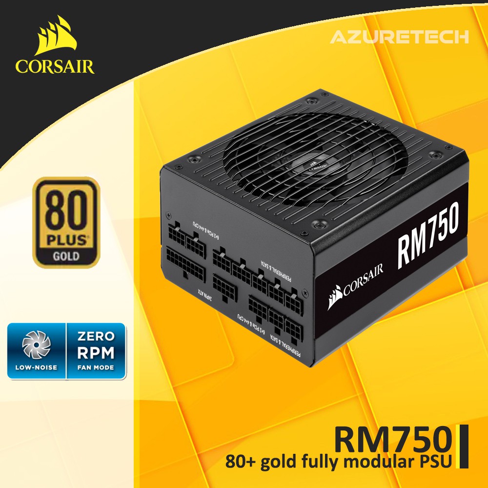 Jual PSU Corsair RM Series 750W Modular Gold Indonesia|Shopee Indonesia