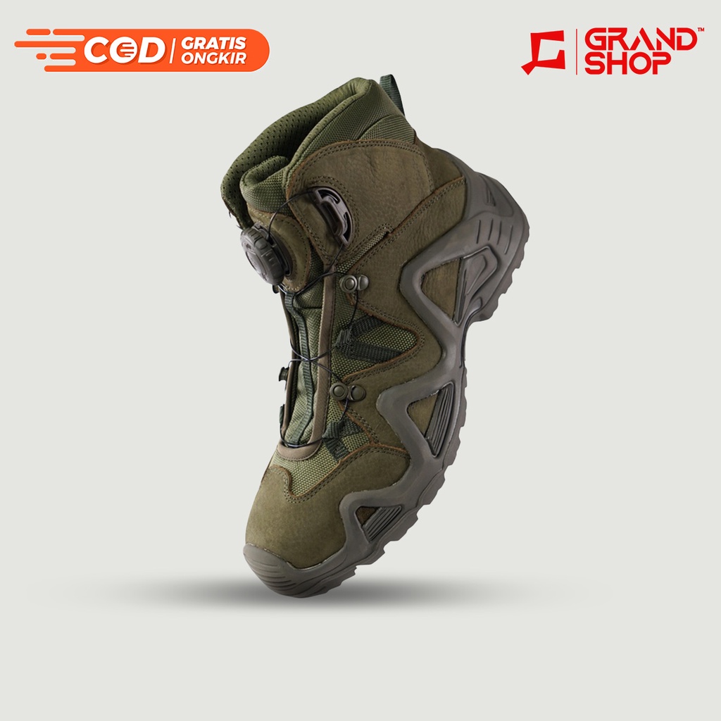 Jual Sepatu PDL Cartenz Tactical Middle Rhino | Shopee Indonesia