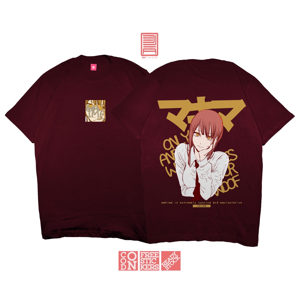 Jual Kaos MAKIMA CHAINSAW MAN CONTROL DEVIL MAKIMA IS LISTENING BAJU ... Jual Kaos MAKIMA CHAINSAW MAN CONTROL DEVIL MAKIMA IS LISTENING BAJU ...