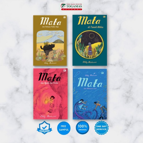 Jual MATA DAN RAHASIA PULAU GAPI / MATA DI TANAH MELUS / MATA DAN NYALA ...