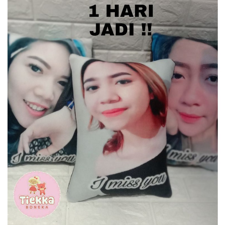 Jual BANTAL FOTO BANTAL PHOTO BANTAL PRINT BANTAL KARAKTER BANTAL ...