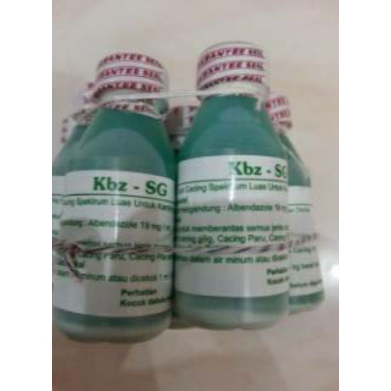 Jual kalbazen SG 50 ml/kemasan ekonomis (obat cacing kambing, domba ...