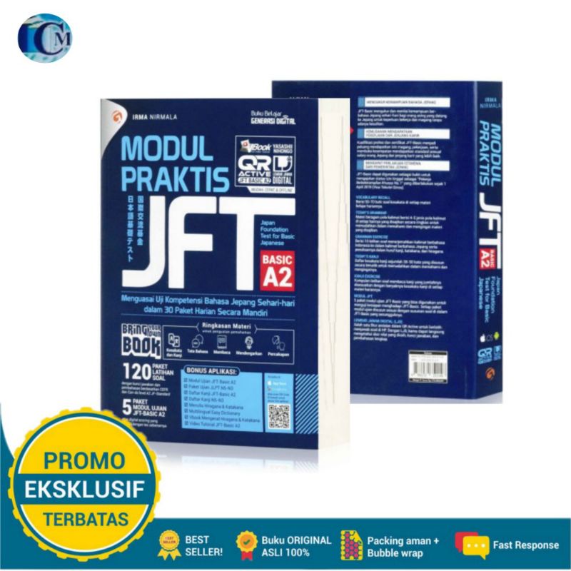 Jual Buku Belajar Bahasa Jepang / Modul Praktis JFT Basic A2 | Shopee Indonesia