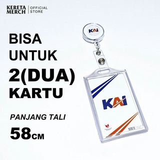 Jual Name Tag Yoyo, ID CARD KAI (Kereta Api Indonesia) yoyo transparan ...
