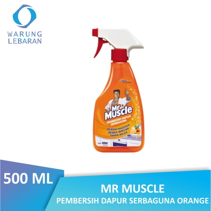 Jual Mr Muscle Pembersih Dapur Serbaguna Orange Pump 500 ML | Shopee ...
