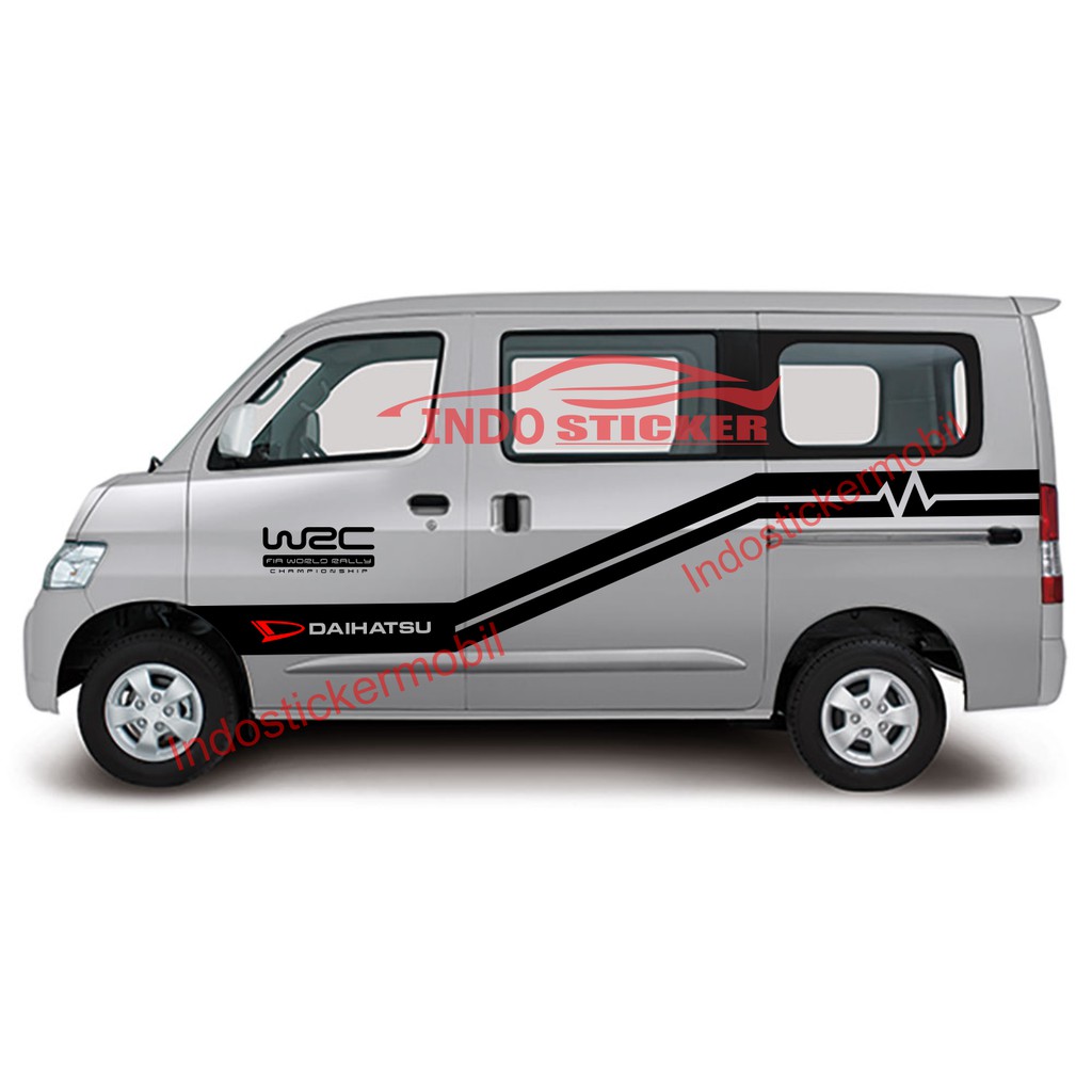 Jual Sticker mobil apv grandmax stiker sticker mobil daihatsu luxio ...