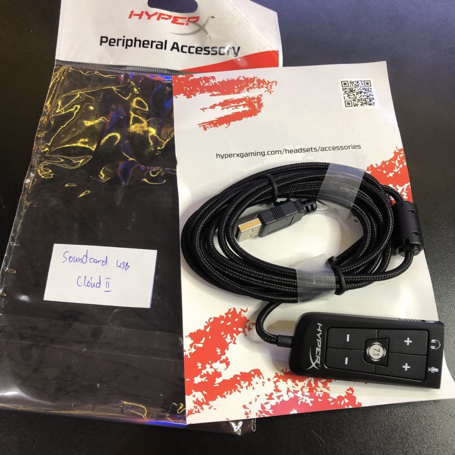 Jual HyperX Cloud 2 USB Control Box / Cloud 2 Soundcard | Shopee Indonesia
