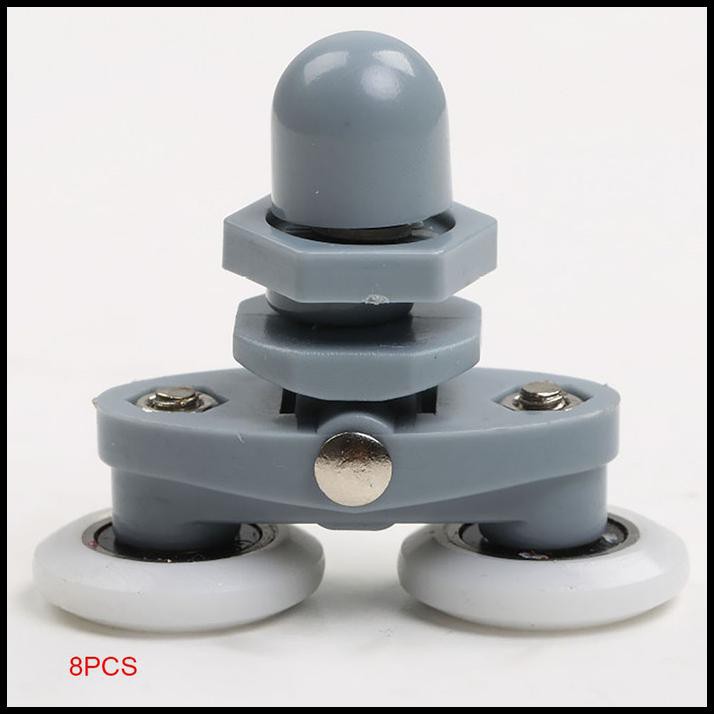 Jual Perlengkapan Rumah 8Pcs Roda Pintu Shower Box Adjustable | Shopee ...