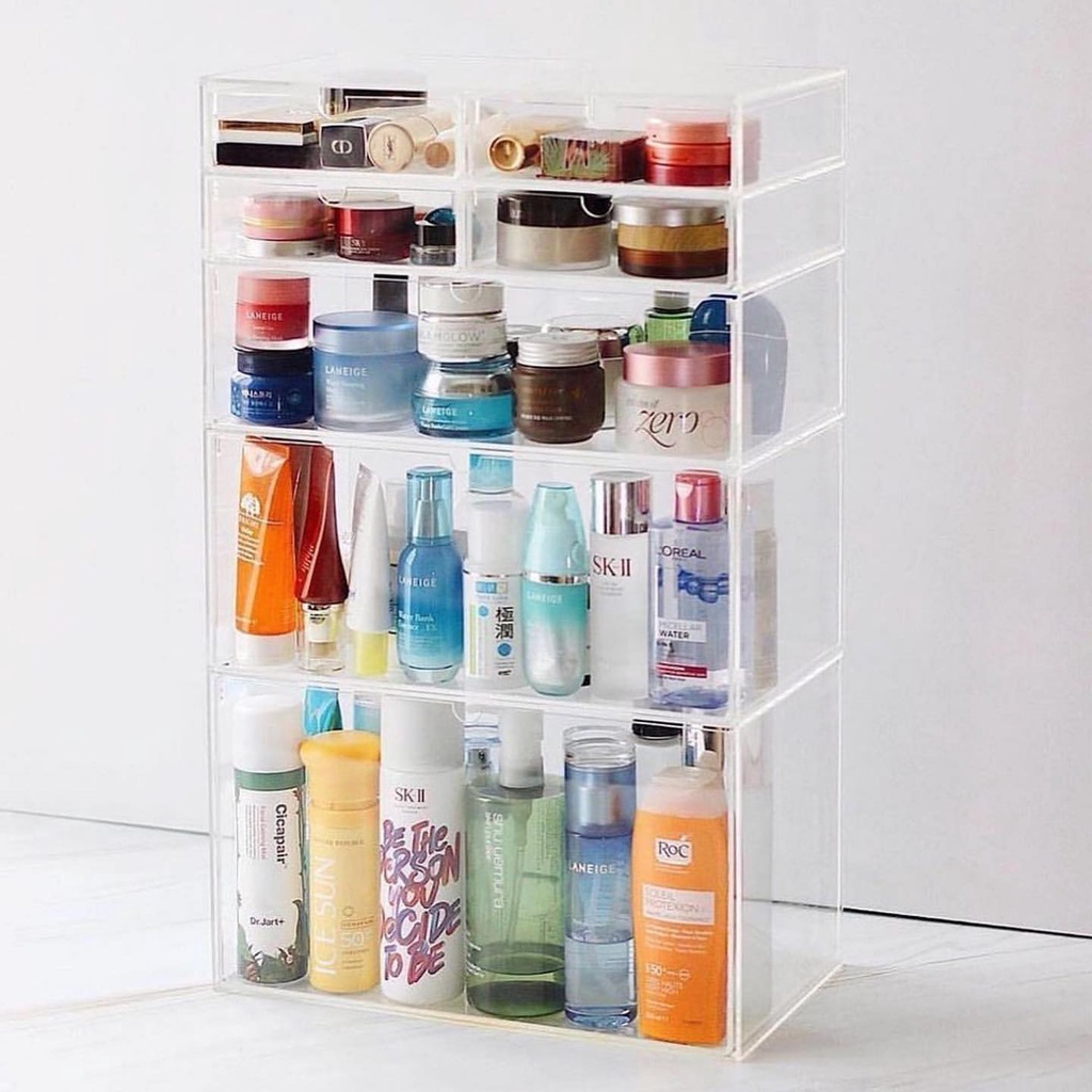 Jual Jumbo Organizer - Acrylic Skincare Makeup / Kotak Box Tempat ...