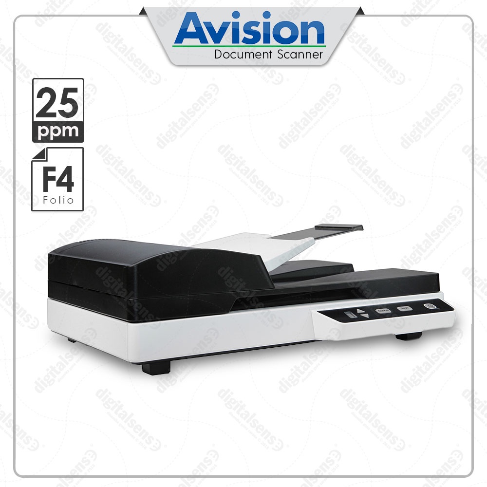Jual Avision Scanner AD120 - Flatbed+ADF - 25 PPM - A4/F4/Legal/Folio ...