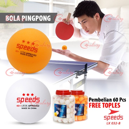 Jual SPEEDS BOLA PING PONG SATUAN LX0328 - TENIS MEJA - PIMPONG | Shopee Indonesia
