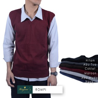 Jual ROMPI RAJUT PRIA - rompi basic rajut - baju rajut pria Indonesia ...