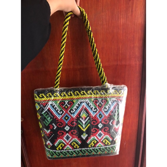 Jual Tas Etnik Manik-manik Dayak Kalimantan (TM03) | Shopee Indonesia