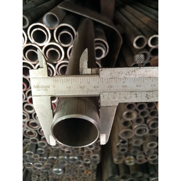 Jual Pipa besi diameter 35/31 mm tebal 2 mm panjang 100 cm | Shopee ...