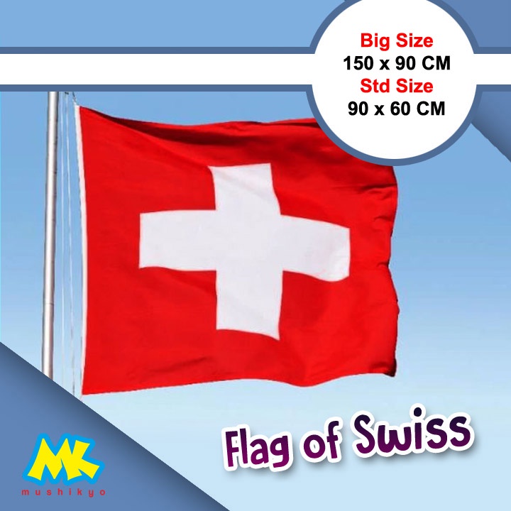 Jual Bendera Swiss Flag Ukuran Besar | Shopee Indonesia