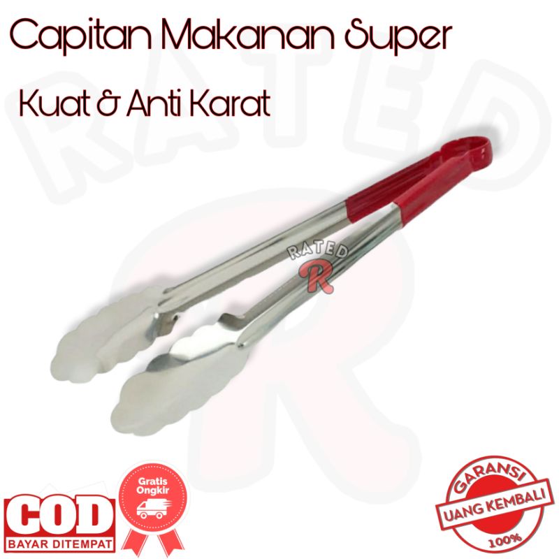 Jual Capitan Makanan Stainless Super/ Capitan Kue Gorengan/ Capitan ...