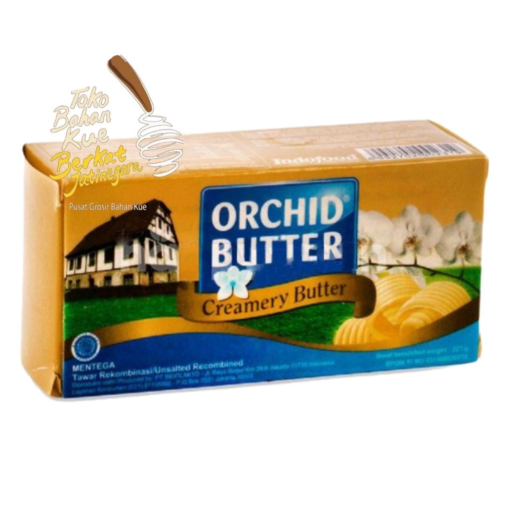 Jual ORCHID BUTTER UNSALTED 200 GR / TAWAR / PCS | Shopee Indonesia