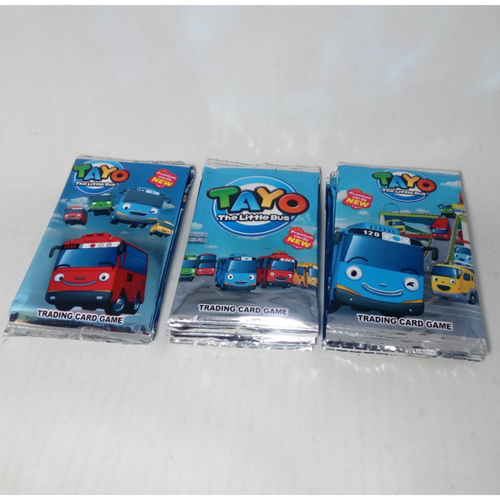 Jual kartu trading card game tayo the little bus lengkap 3 series ...