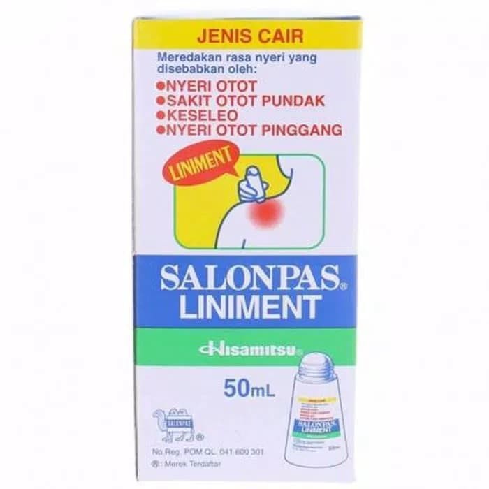 Jual Salonpas Liniment Pereda Nyeri Otot, Nyeri Sendi Dan Keseleo - 50 ...