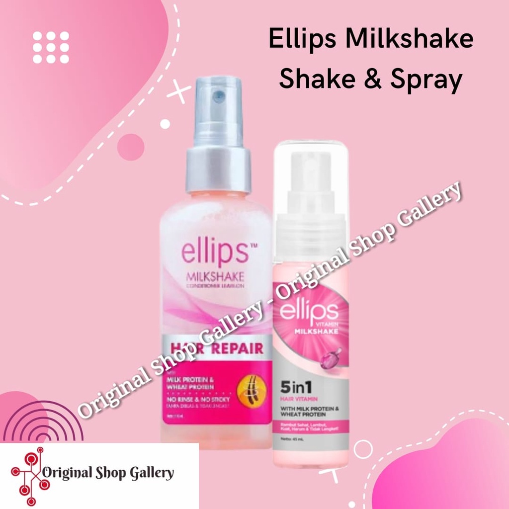 Jual Ellips Hair Milkshake Conditioner 5 in 1 Hair Repair Kondisioner ...