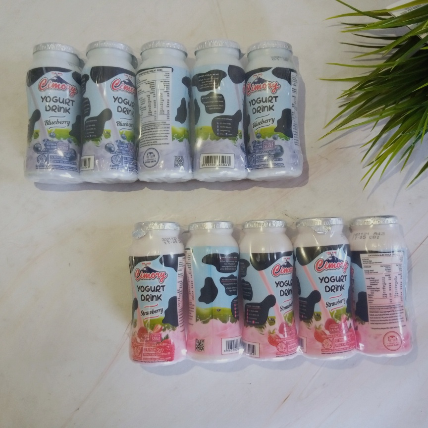 Jual Cimory Yogurt Drink 65ml Banded 5 / Cimory 65 (isi 5 Botol) Indonesia|Shopee Indonesia