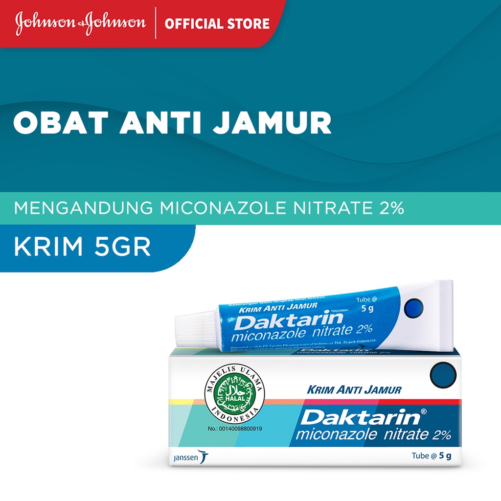 Jual DAKTARIN Krim Anti Jamur 5 gr | Shopee Indonesia