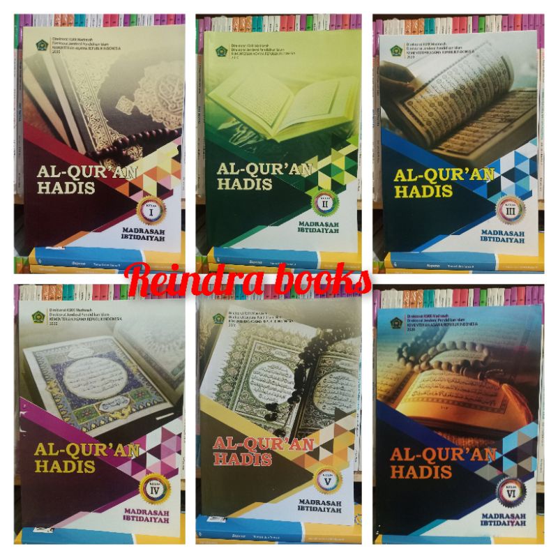 Jual Buku Al-quran dan Hadis depag MI kelas 1-6 KMA 2020 | Shopee Indonesia