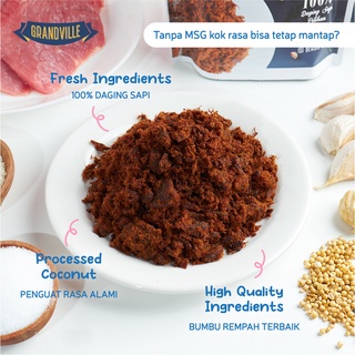 Jual Grandville Abon SAPI & AYAM Crunchy Duo Mix Pack | Shopee Indonesia