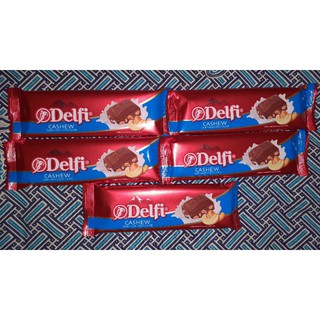 Jual Delfi Dairy Milk Chocolate & Cashew 40gr (TERMURAH) | Shopee Indonesia