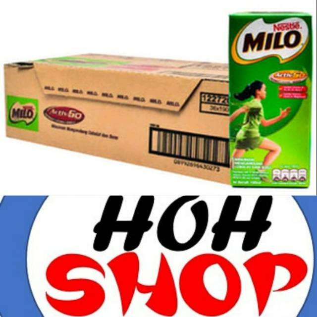 Jual Susu Milo Activ Go UHT 180ml | Shopee Indonesia