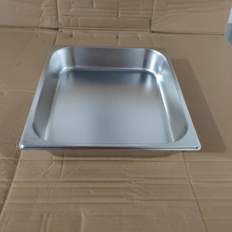 Jual Food Pan Stainless 2/3 x 6,5 cm (35,5 x 32,5 x 6,5 cm) | Shopee Indonesia