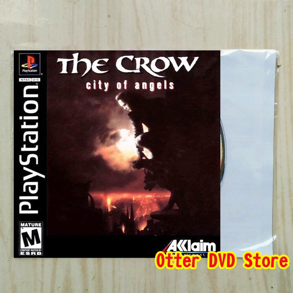 Jual Kaset CD Game Ps1 Ps 1 The Crow - City of Angels | Shopee Indonesia