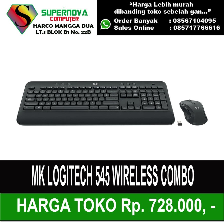 Harga Logitech Mk545 Terbaru Juni 2024 |BigGo Indonesia