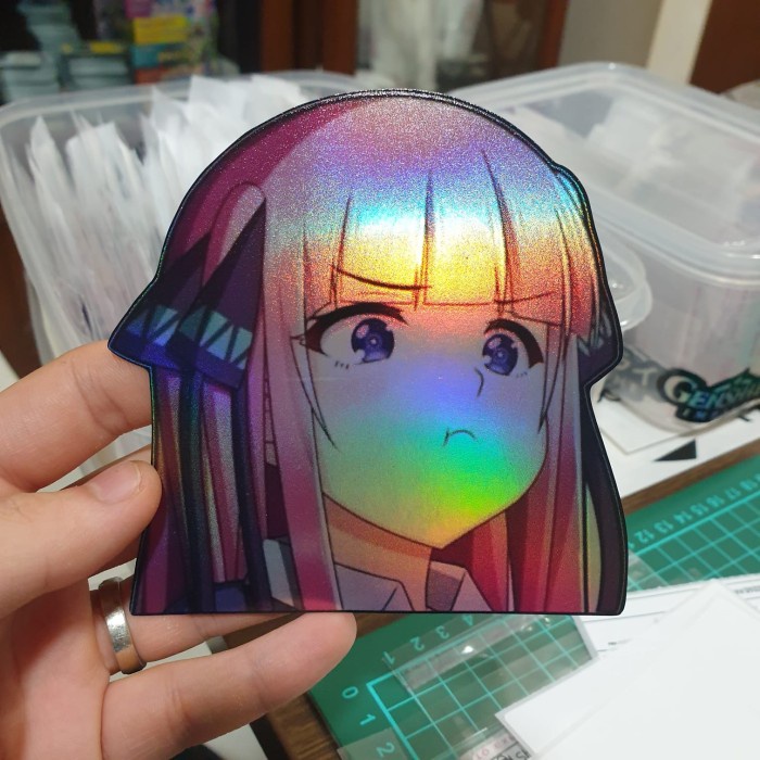 Jual Sticker Hologram Anime Besar - PSH1005 - nino nakano | Shopee ...